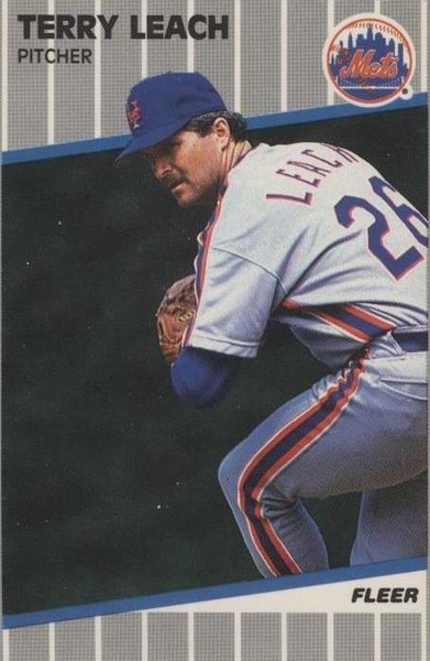 1989 Fleer - #40 Terry Leach for sale online | eBay