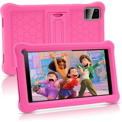 SANNUO K101 Kids 7" 3/32GB Memory Wi-Fi Android Tablet, Pink ...