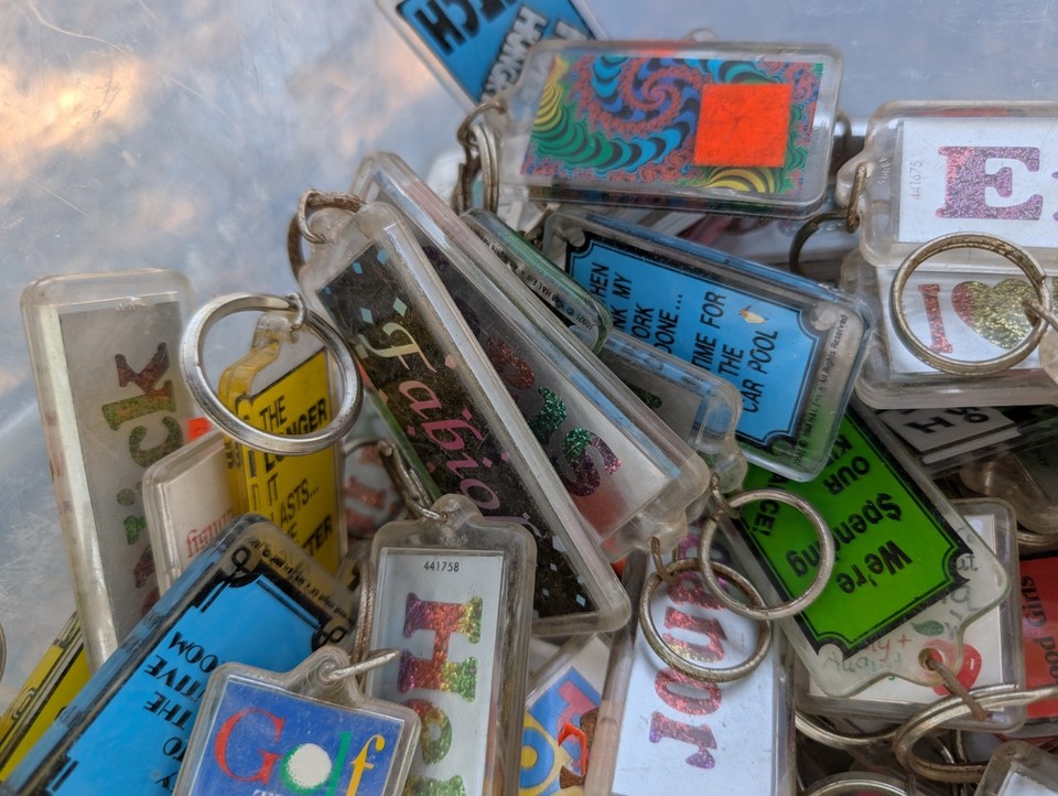 Vintage 1990s Keychains Large Lot Of Dozens | eBay