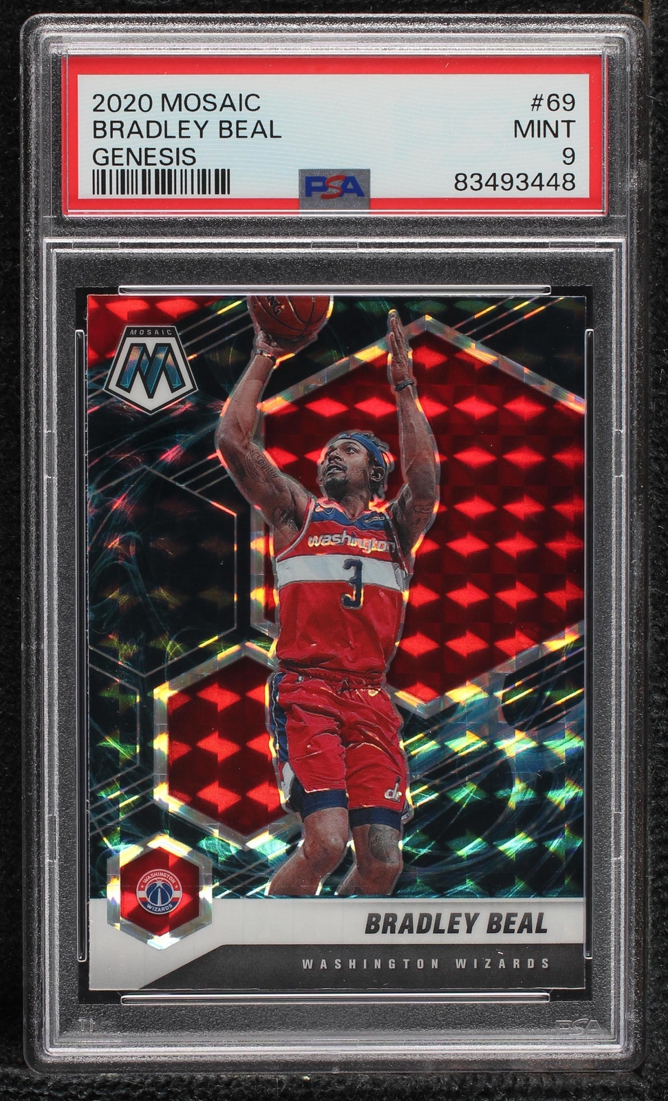 2020-21 Panini Mosaic - Genesis Mosaic Prizm #69 Bradley Beal for sale ...