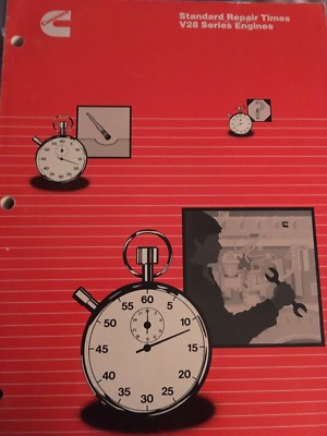 Cummins Factory Shop Labor Time Guide Standard Repair Times V28 1710 ...