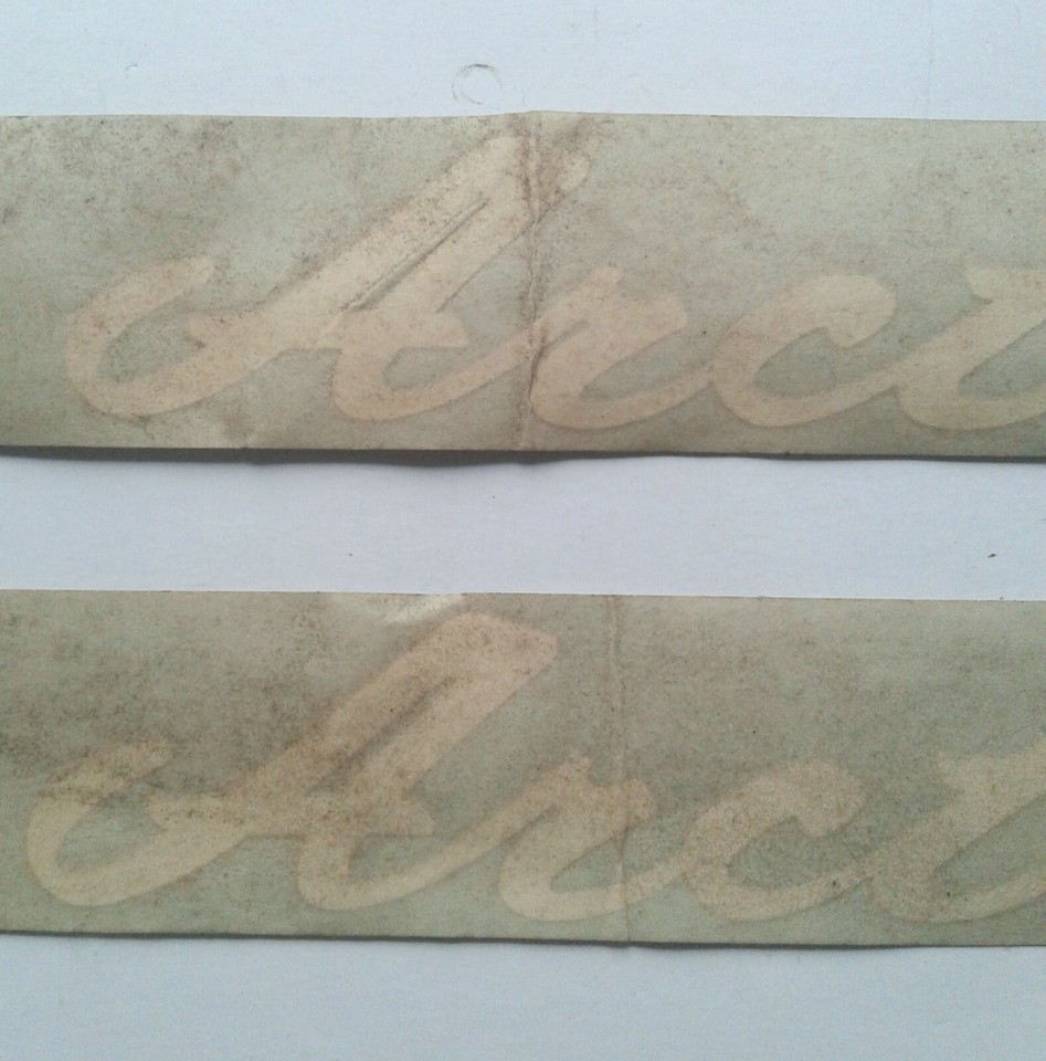 2 ~ Arctic Cat Vintage NOS Hood Decals Stickers Snowmobile NOT ...