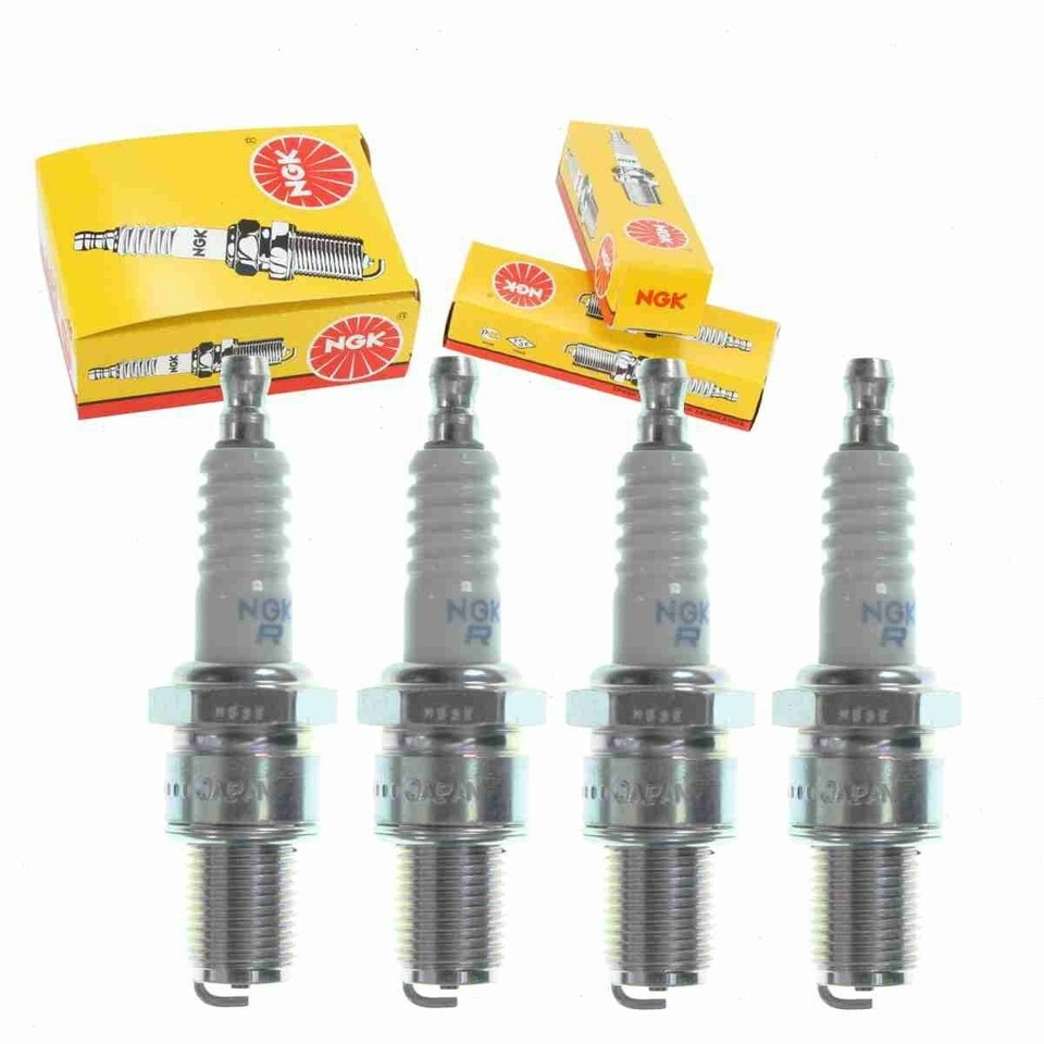 NGK SPARK PLUGS STANDARD # 4922 BR6ES Spark Plug Set of 4 | eBay