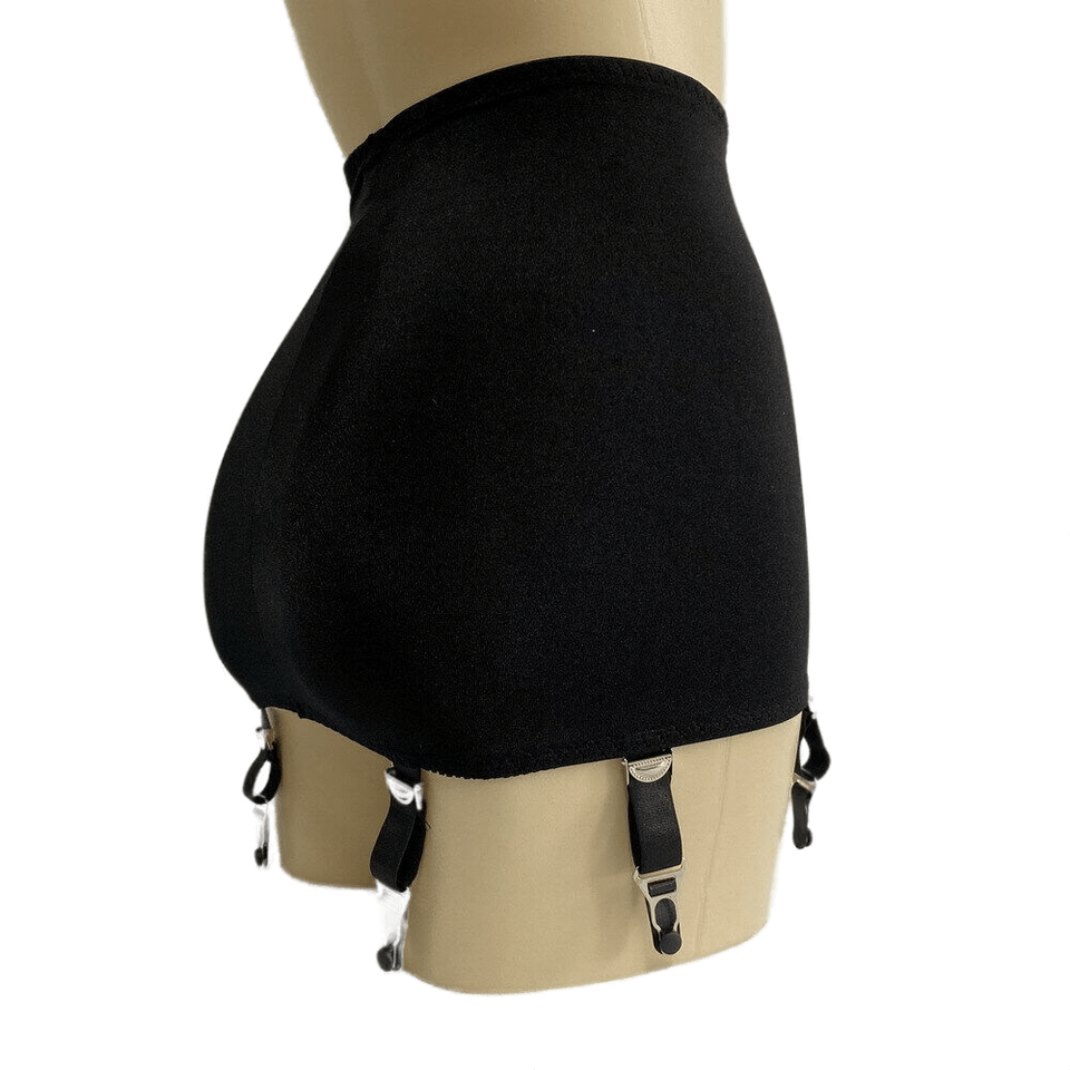 Alacki Lace Edge Cloth Girdle Skirt Garter Belt Retro 6 Straps ...