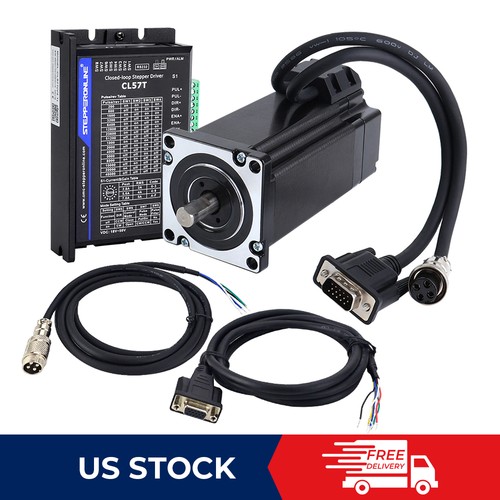 4Nm Servo Closed Loop Stepper Motor 2 Phase Nema 24 Hybrid Driver CL57T ...