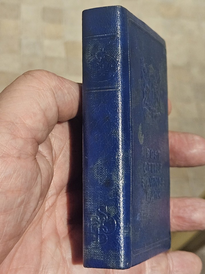 Vintage Post Office Savings Bank Book Money Box | eBay UK