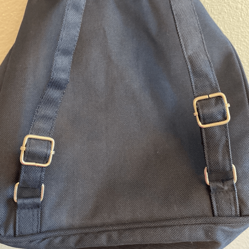 Classic navy blue mini vintage 90’s backpack | eBay