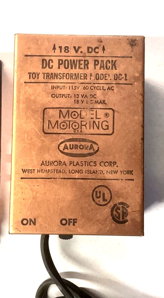 3 HO Scale Model Railroad Transformers: Tyco 895 Pak 1, Tyco 899B ...