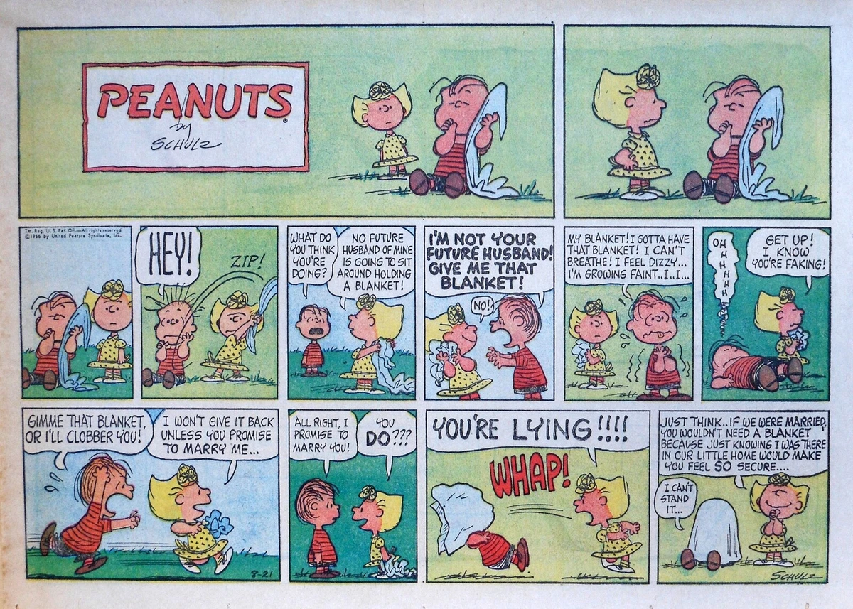 Peanuts Comic Color
