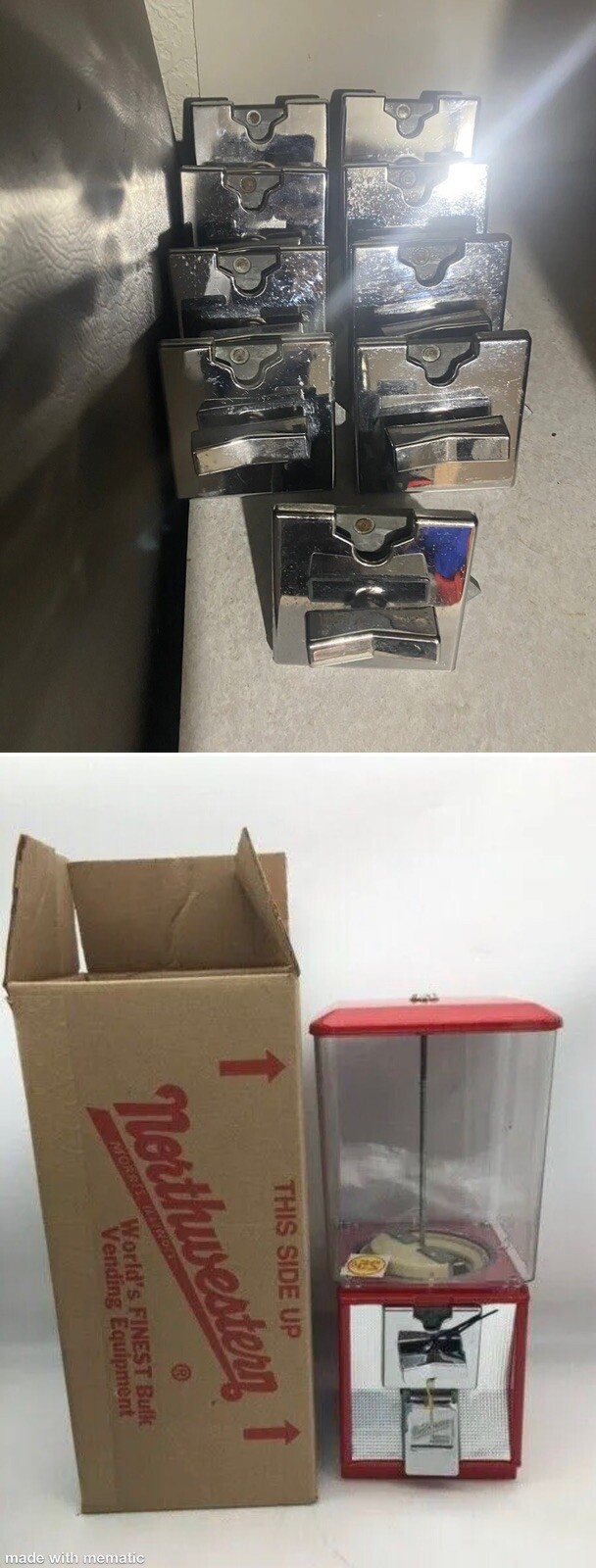 Northwestern 60 Super Pn95 Vending Machine Coin Mech Mechanism 25 cent ...