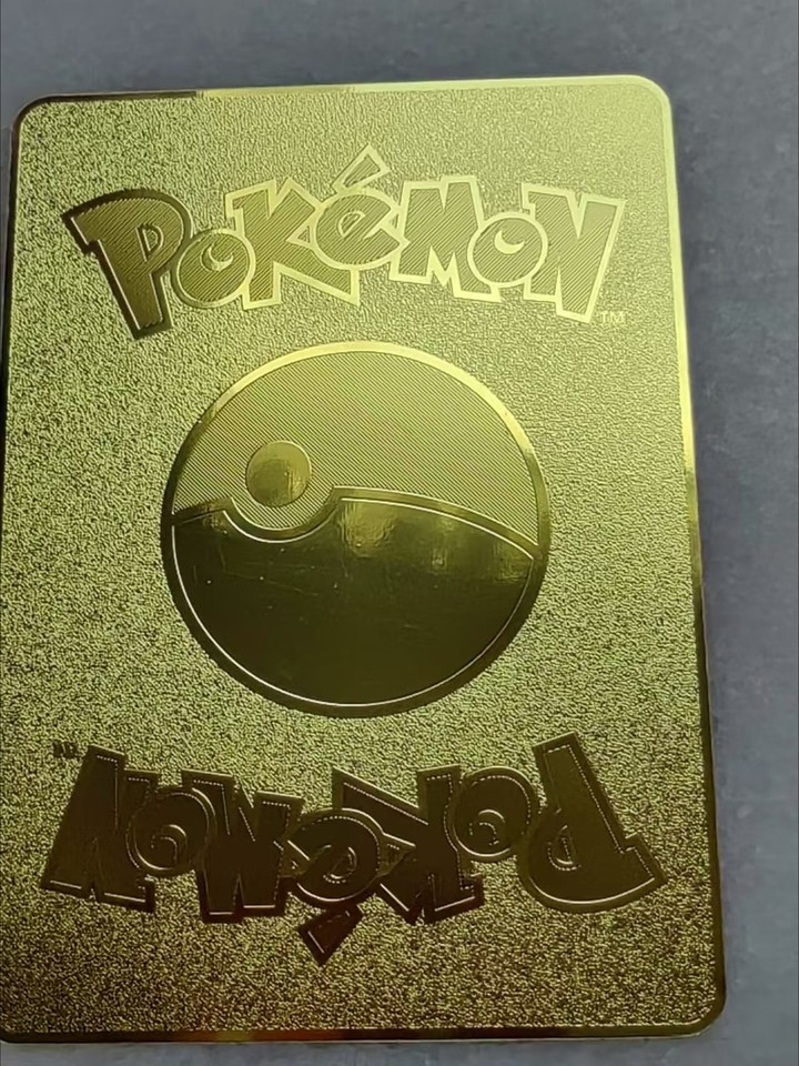 NEW Pokémon 10000point Metal Cards TCG Ultra Necrozma Golden Pokemon ...