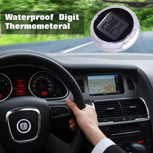 Motorcycle Sticking Digital Round Meter Dashboard Waterproof ...