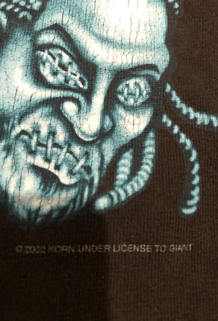 Vintage 2002 Korn Jarhead Nu Metal Band Graphic T Shi… - Gem