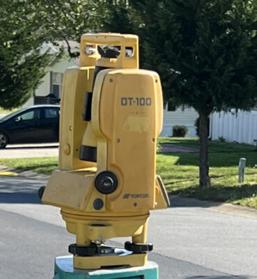 Transits & Theodolites - Topcon Dt-104 Digital