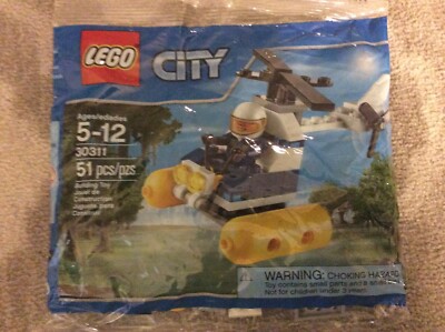 LEGO 30311 city police swamp helicopter | eBay