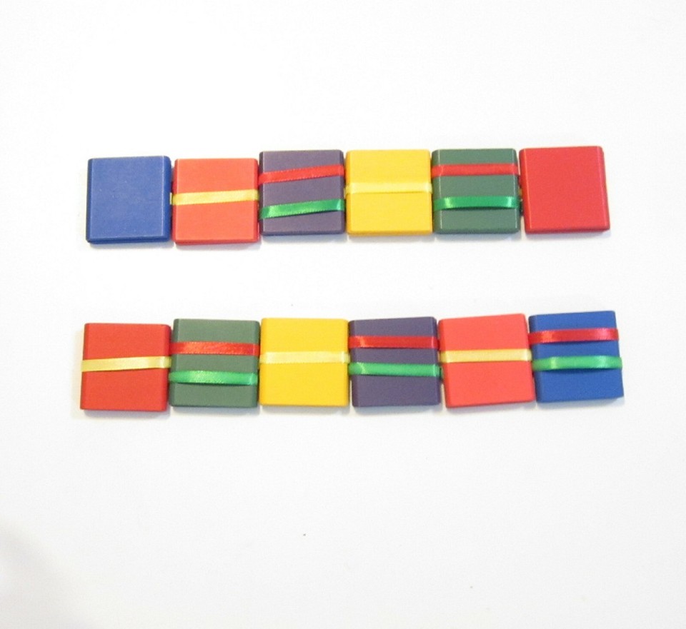 2 NEW JACOB'S LADDER FIDGET TOYS WOODEN JACOBS LADDER KIDS TOY CLASSIC ...