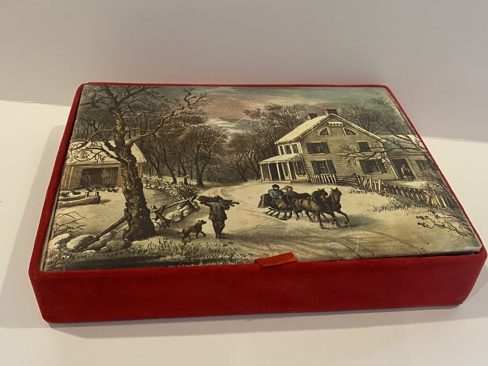 Vtg Hanes Advertising Xmas Silk Box Hosiery Stocking Jewellery ...