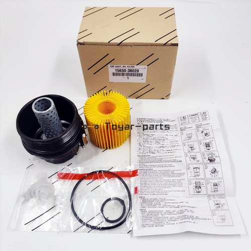 New OEM Engine Oil Filter Housing Cap Holder For Toyota / Lexus 15650 ...