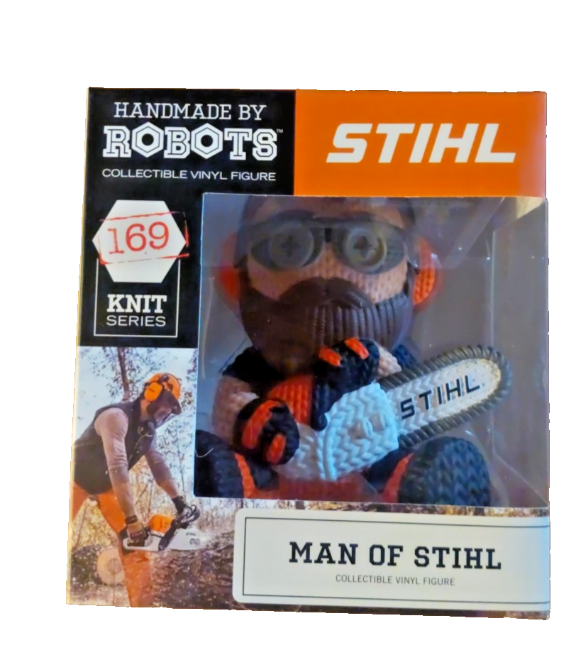 STIHL Man of Stihl Collectible Vinyl Figure Handmade By Robots | eBay