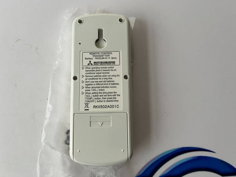 Mitsubishi Heavy RKX502A001 hand held infrared controller Air con ...