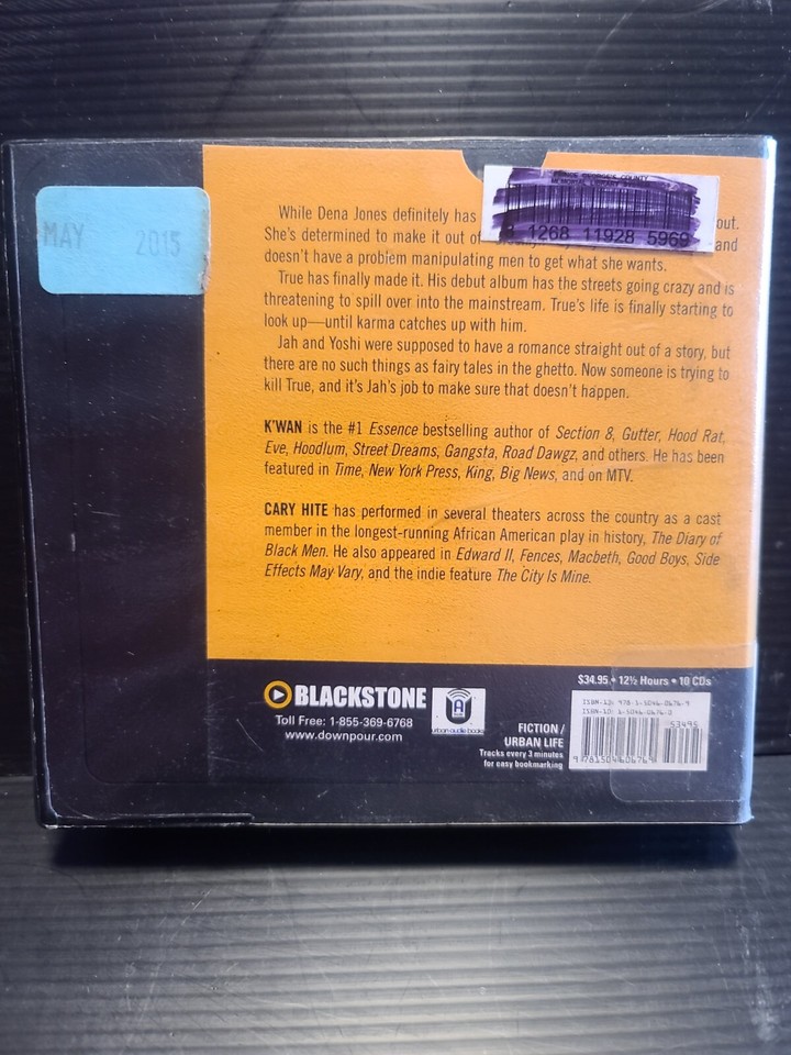 Shelf218 Audiobook~still hood- k'wan- unabridged- 10cds | eBay