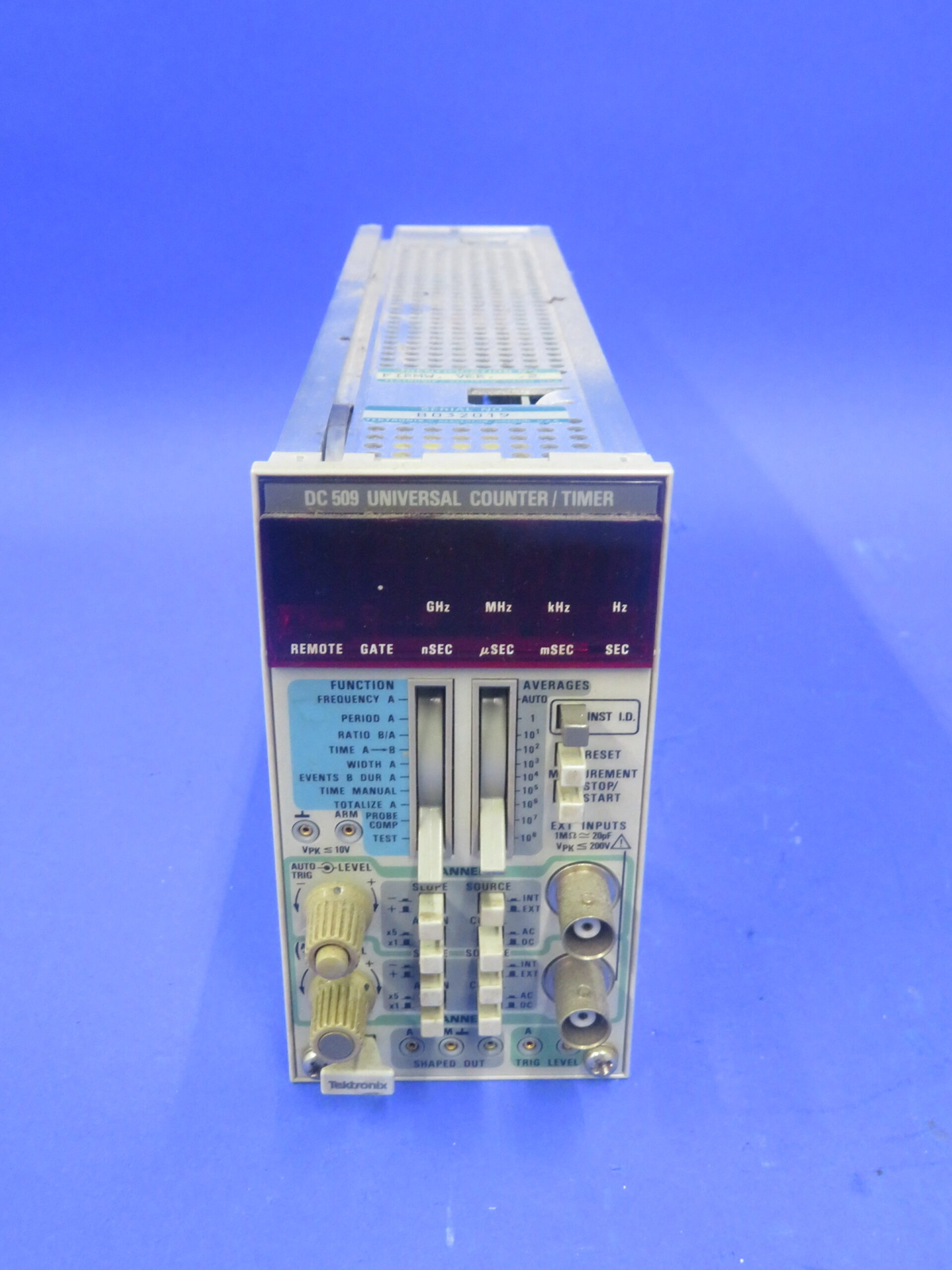 Tektronix DC509 Universal Counter Timer + 1 Year Warranty | eBay