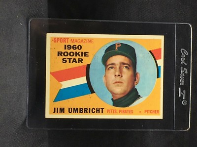 1960 Topps Raw Est NM #145 Jim Umbricht | eBay