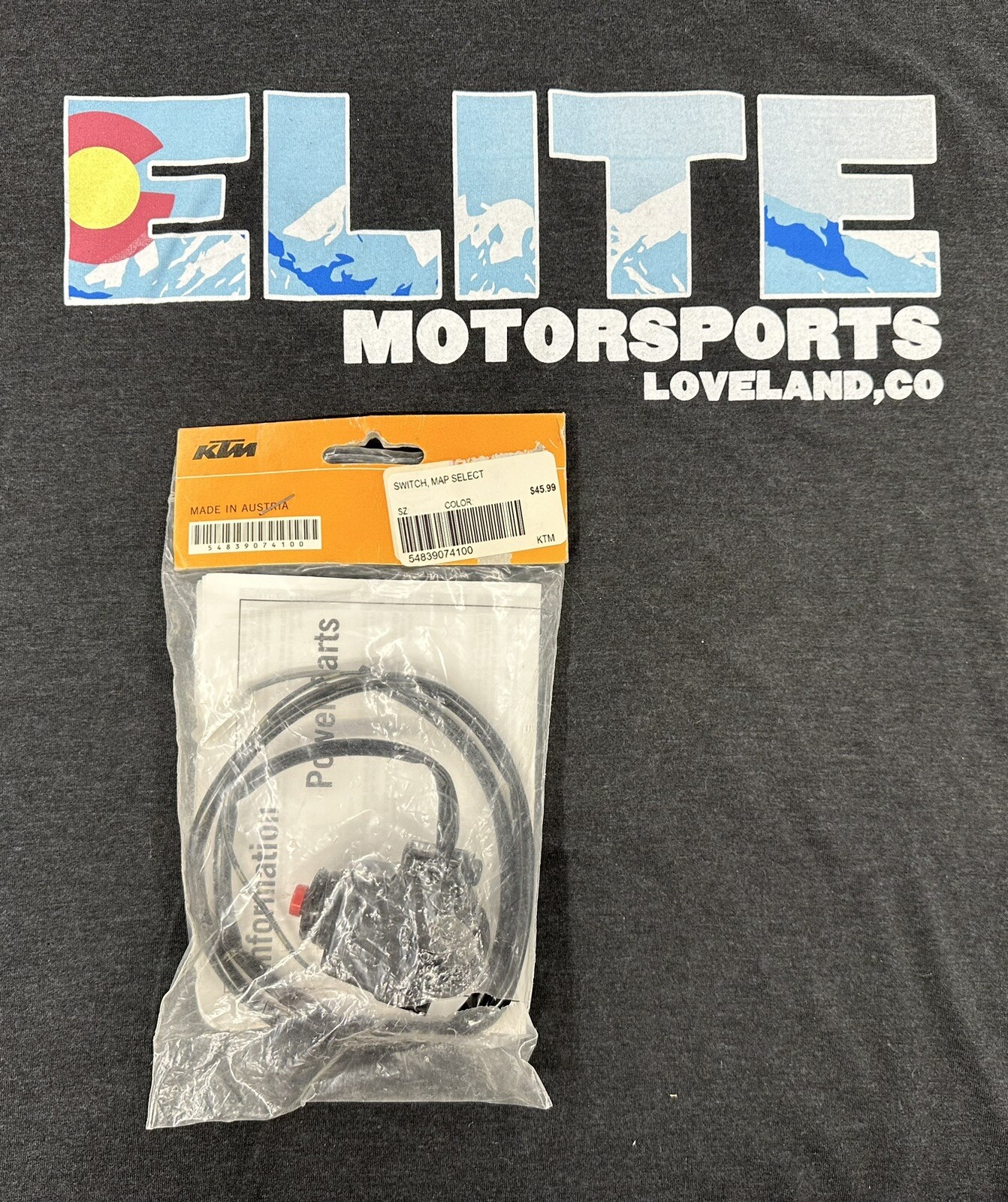 Genuine KTM Handlebar Mounted CDI Map Selection Switch 54839074100 for ...