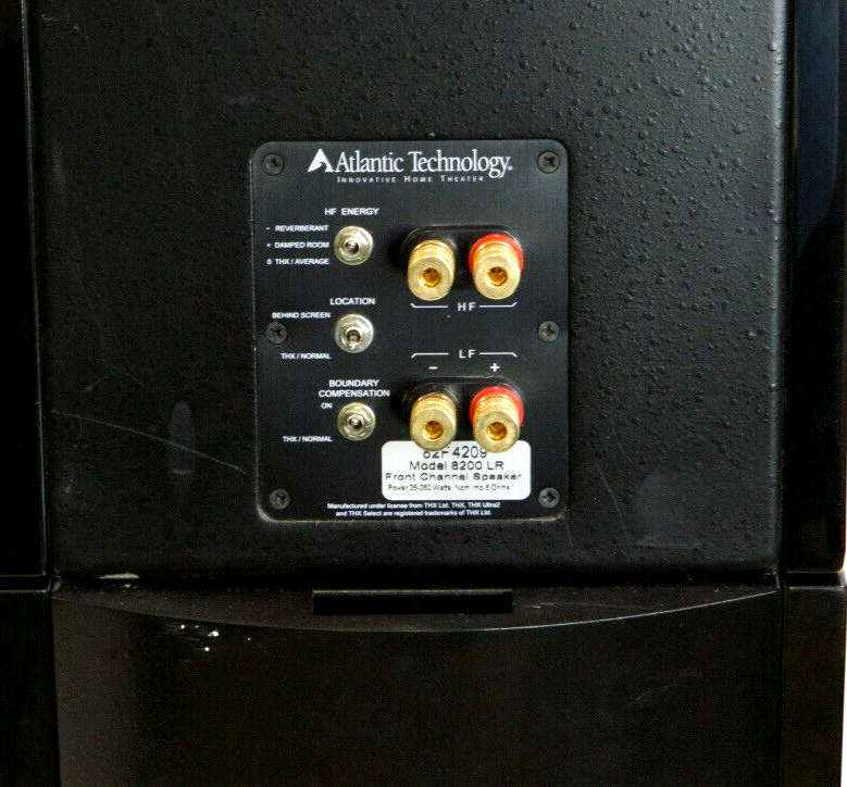 Flagship Atlantic Technology 8200 Speakers (No Pedestals) | eBay