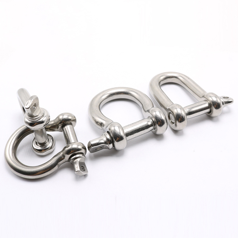 D and Bow Shackles 4mm 5mm 6mm 8mm ... 28mm D Shackle Galved Stainless ...