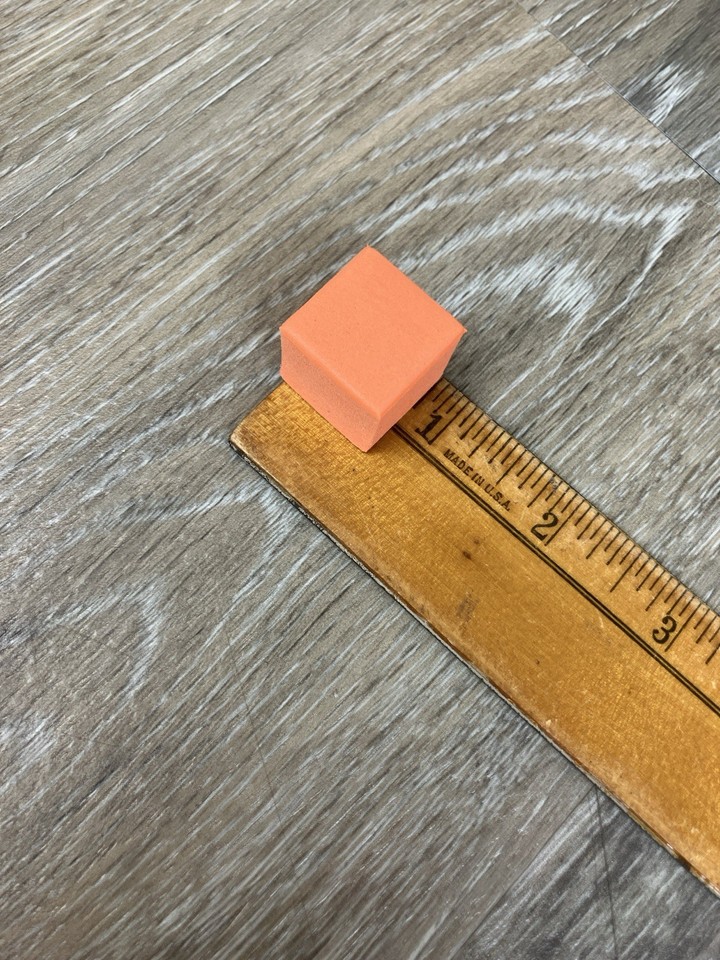 1" Cube Foam Blocks, Color Recognition, Craft, Math Manipulative ...