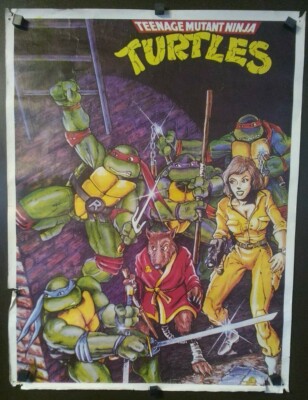 Teenage Mutant Ninja Turtles April Master Splinter Poster 17.5" X 23 ...