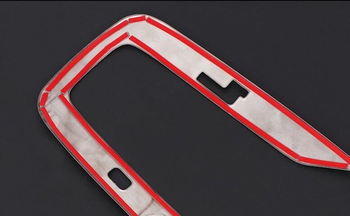 5X Carbon Fiber Style Console Gear Frame Cover Trim For Toyota Corolla ...