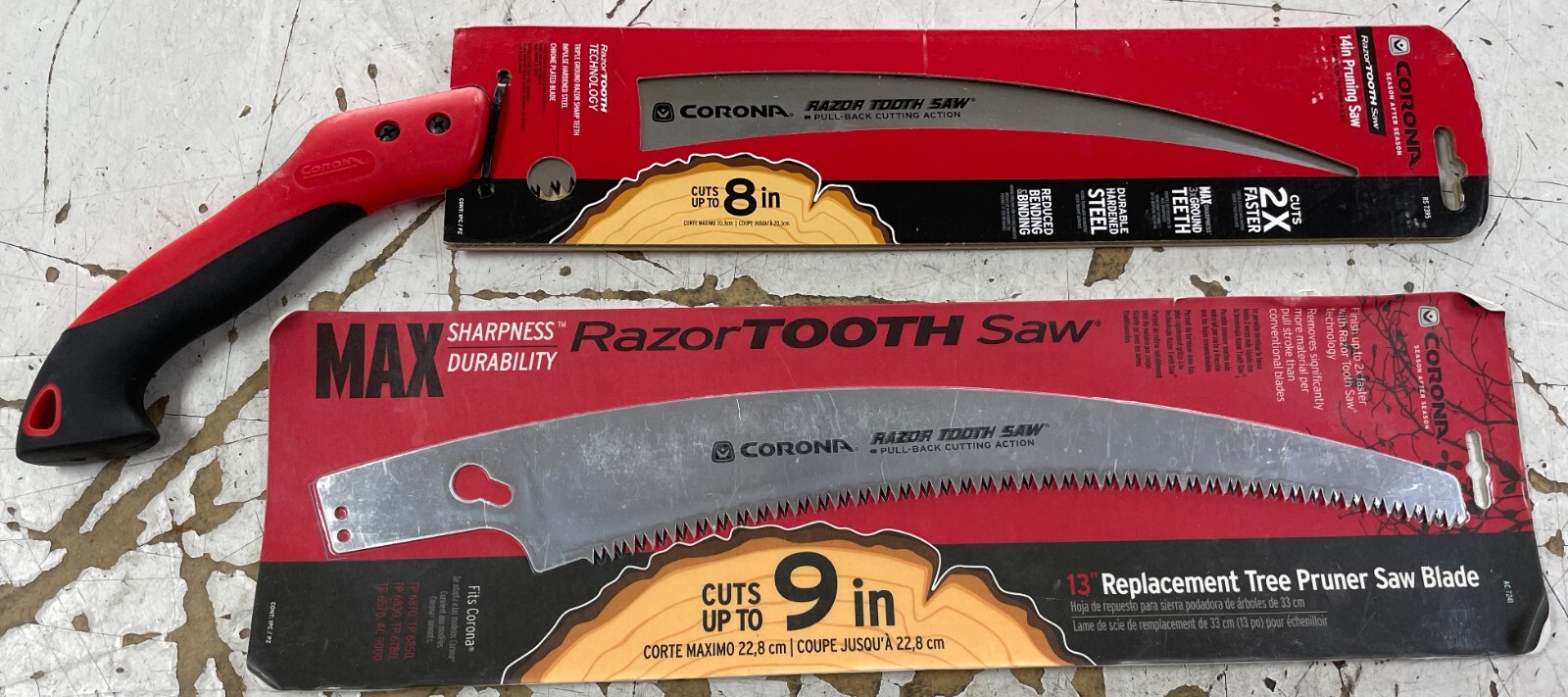 Corona Razor Tooth Saw RS7395 w/ Razor Extra Blade AC7241 | eBay