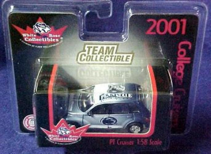 2001 Fleer NCAA Penn State Die Cast PT Cruiser - 1:58 Scale - NIP ...