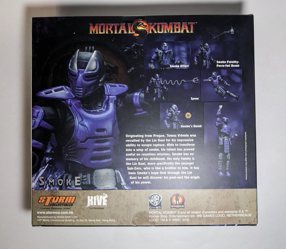 Storm Collectibles Ultimate Mortal Kombat 3 Cyborg Smoke 7 inch Action ...