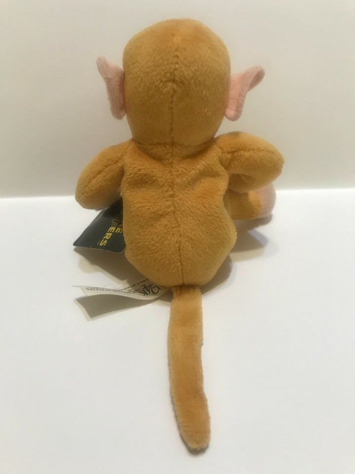 24K BEANIE BOPPERS SEE NO THE MONKEY 1996 PLUSH STUFFED ANIMAL SPECIAL ...