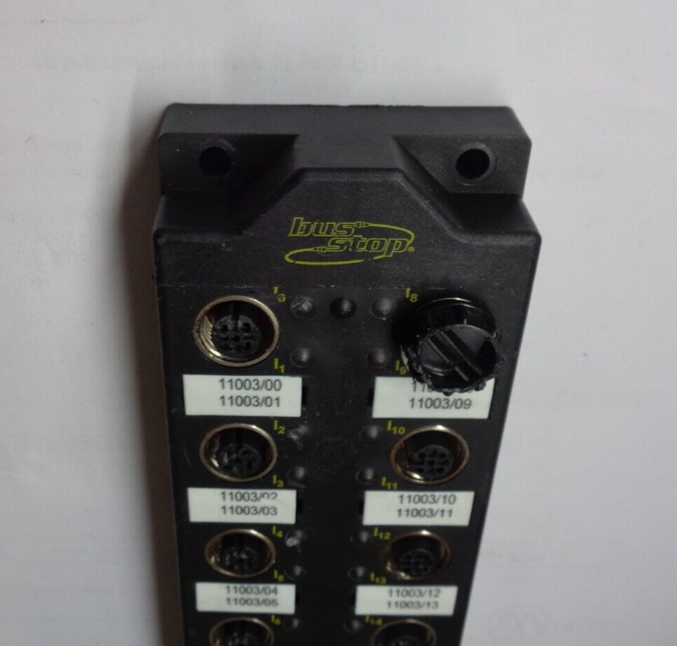 Turck FDNL-S1600-T 16 Input DeviceNet Bus Stop Station 11-26VDC, 50mA ...