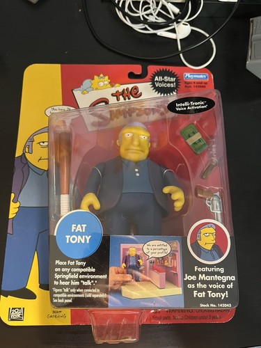 The Simpsons FAT TONY All-Star Voices JOE MANTEGNA Series 1 World Of ...