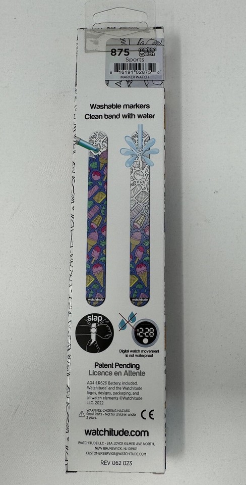 Brand NIB Unopened Watchitude Digital Marker Watch, Sports Theme | eBay