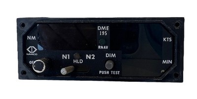 Narco Avionics DME I95 Indicator TSO C-66a Digital Display N1 N2 ...