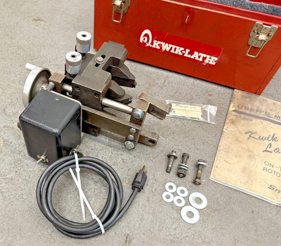 Kwik Way 108 OTV OTC On the Car Disc Rotor Brake Lathe | eBay