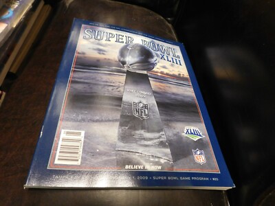 Super Bowl Magazine Program XLIII February 1 2009 | eBay