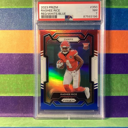 2023 Panini Prizm - Rookies Rashee Rice #350 Red White & Blue Prizm (RC ...