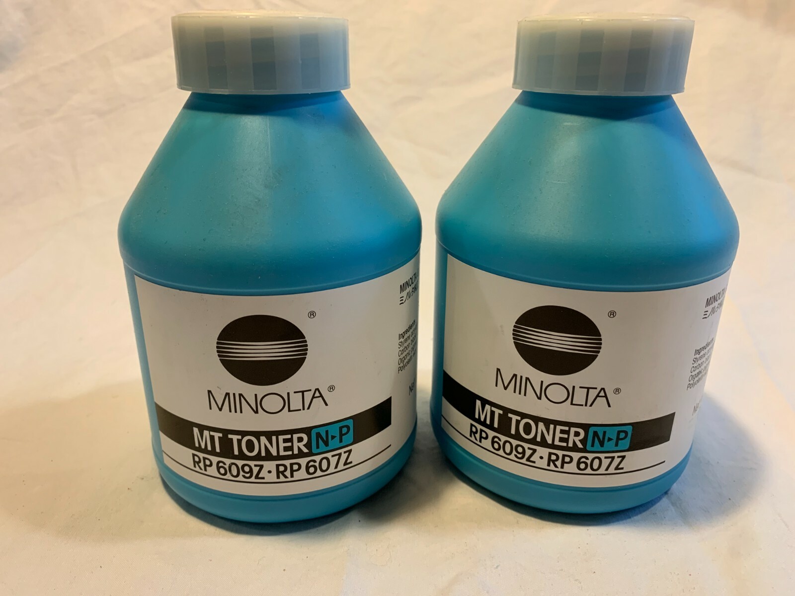 Minolta RP609Z RP607Z MT Toner, 2 Bottles and Filler Adapter (Refill ...