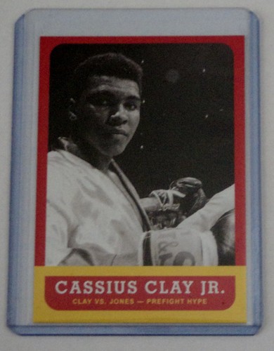 Cassius Clay JR vs Jones The People's Champ Collection 2021 Topps ...