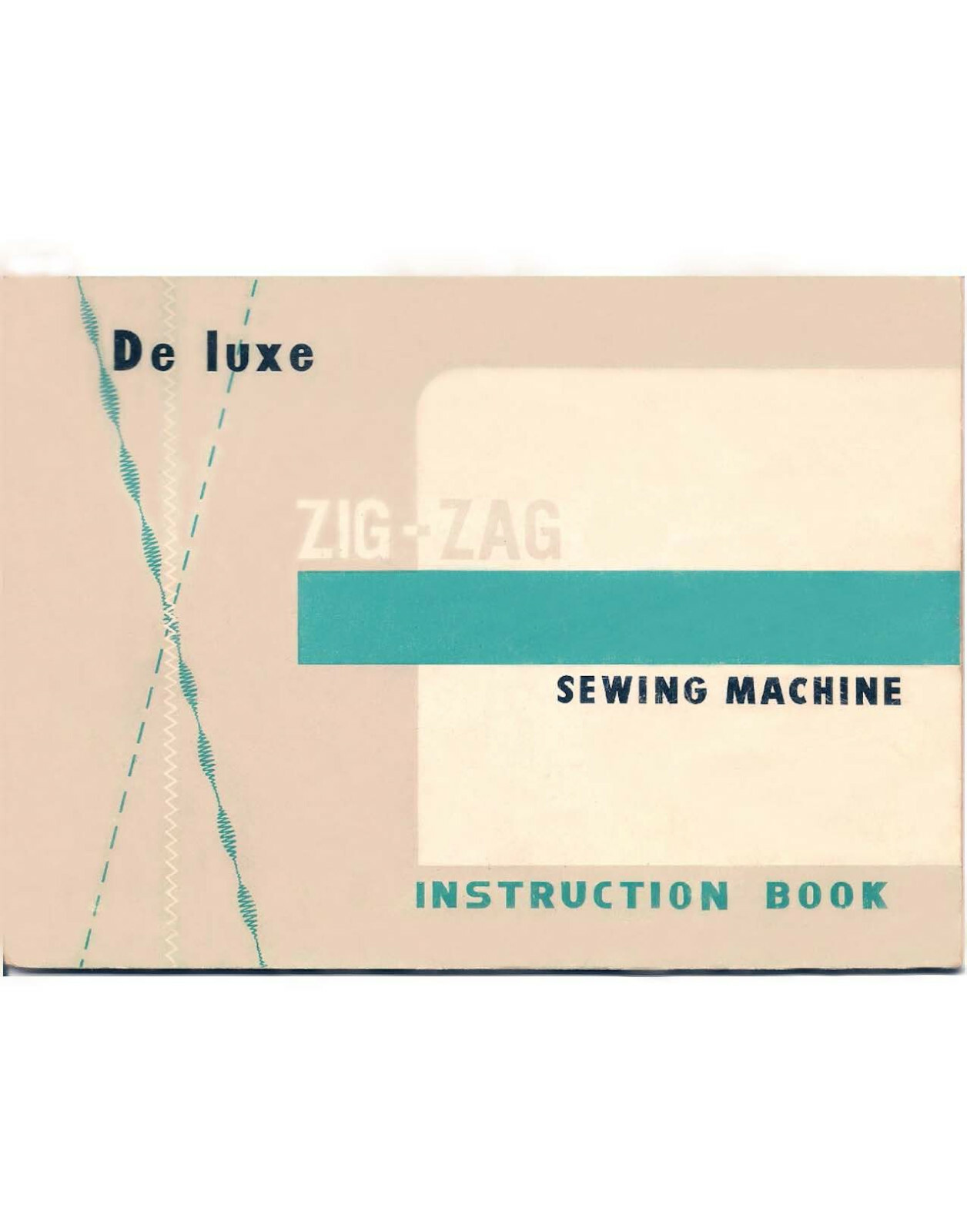 Universal De Luxe Sewing Machine Instructions COIL BOUND Reprint | eBay