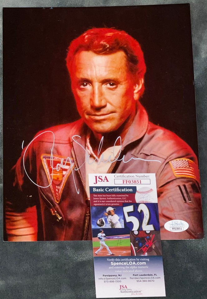 Roy Scheider "Jaws & 2010: The Year We Make Contact" Autographed Signed ...