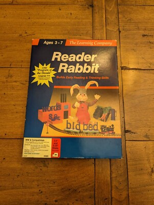 THE LEARNING COMPANY READER RABBIT AGES 3-7 PC UNTESTED 34353290801 | eBay
