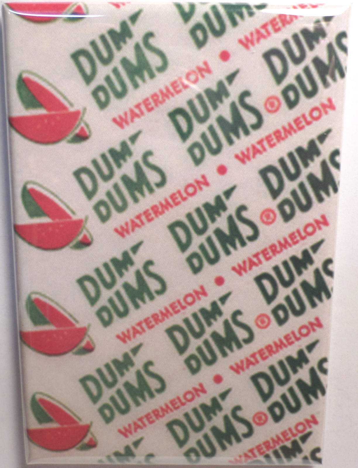Dum Dums Watermelon Vintage Candy Wrapper 2"x3" Fridge or Locker MAGNET ...